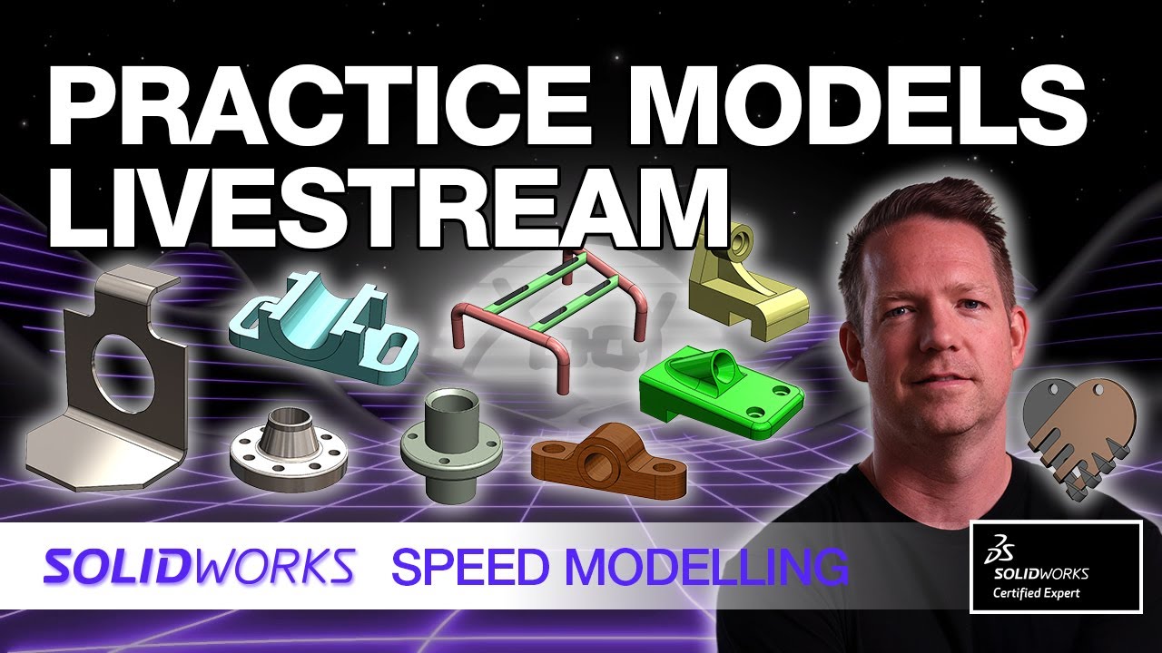 SolidWorks LIVE: Modelling Practice with a CSWE - YouTube