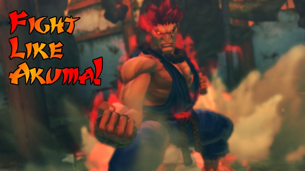 Fight Like Akuma - Video Game Combat Guide - YouTube