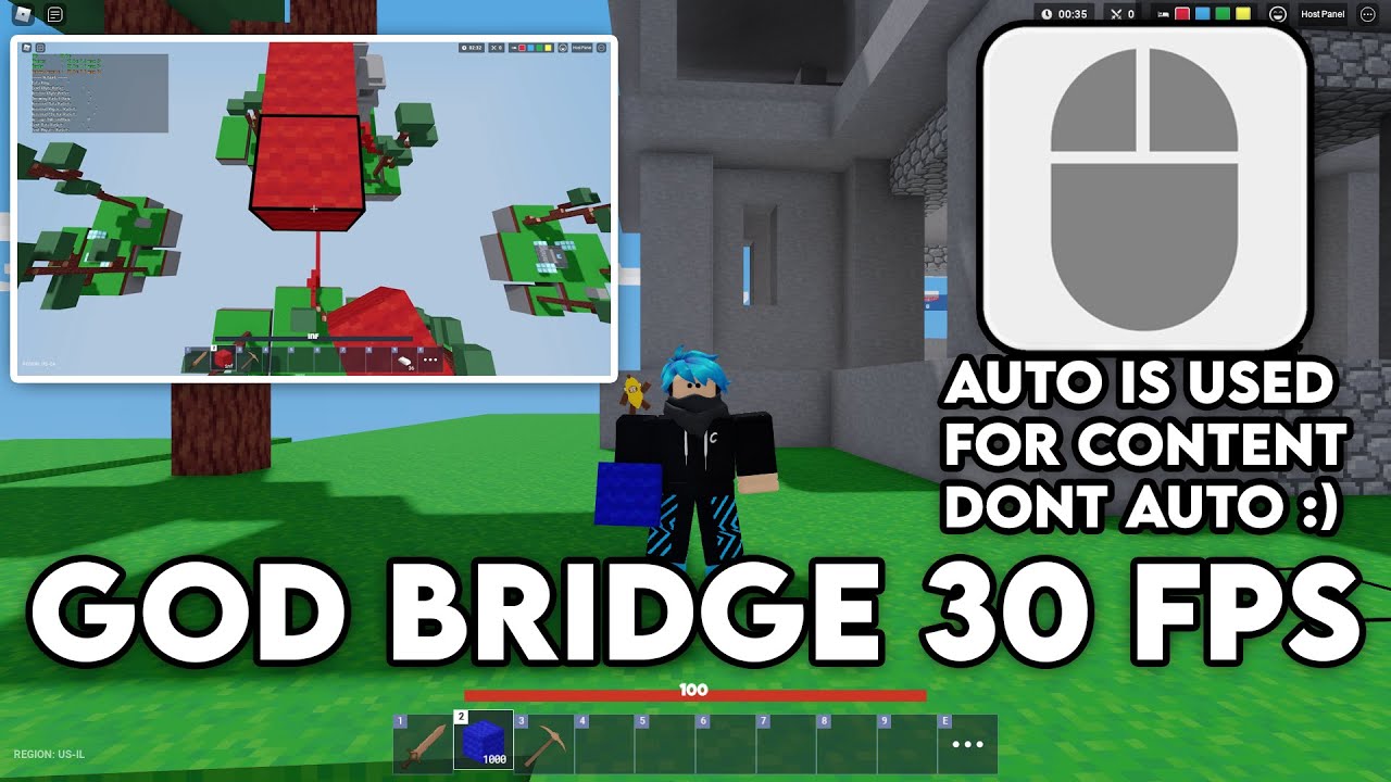 God bridging with 30fps.. - YouTube