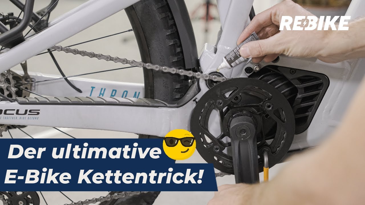E-Bike Kette richtig ölen 🚀🚲 Der ultimative Trick für eine geschmeidige ...