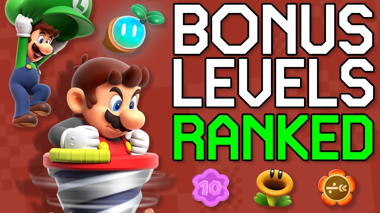 Ranking ALL 52 Bonus Levels In Super Mario Bros Wonder - YouTube