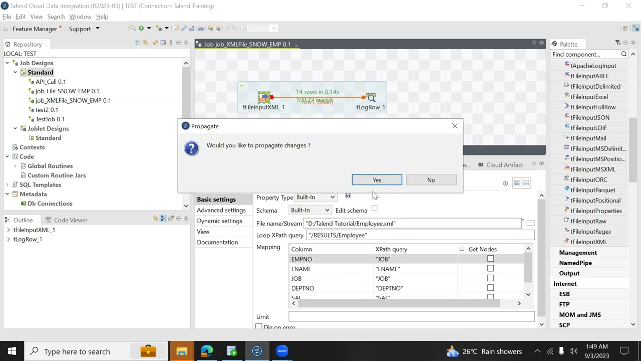 XML File To Snowflake Table Using Talend YouTube XML File To Snowflake Table Using Talend YouTube