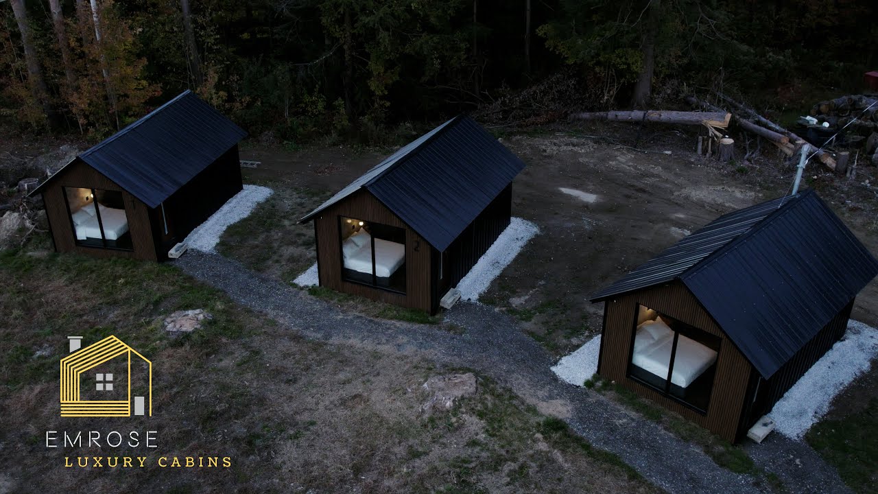 EmRose Luxury Cabins - Brandon Vermont - YouTube