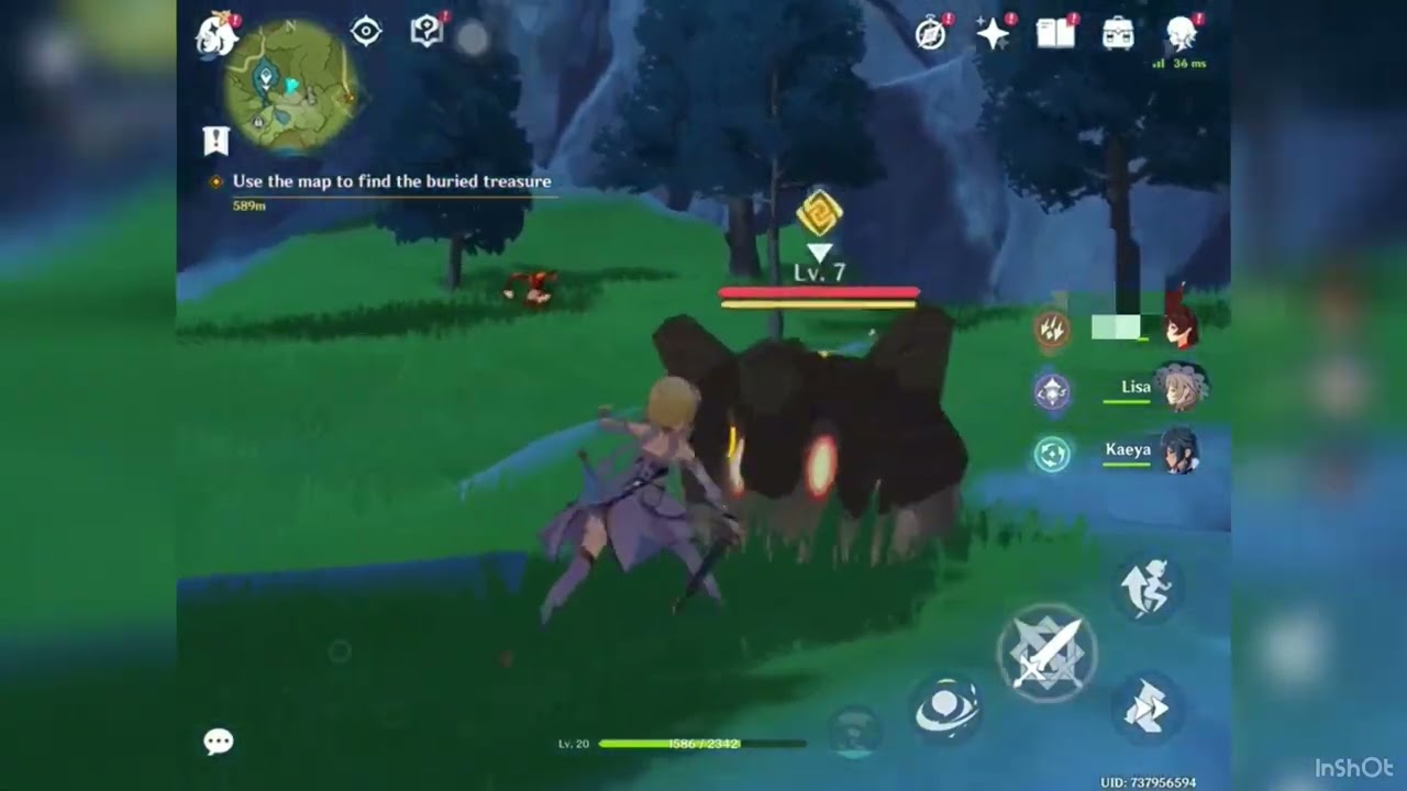 Genishin impact game play - YouTube