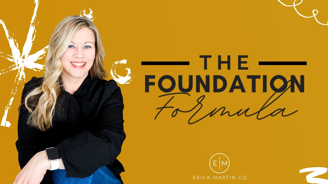 The Foundation Formula...What is it? - YouTube