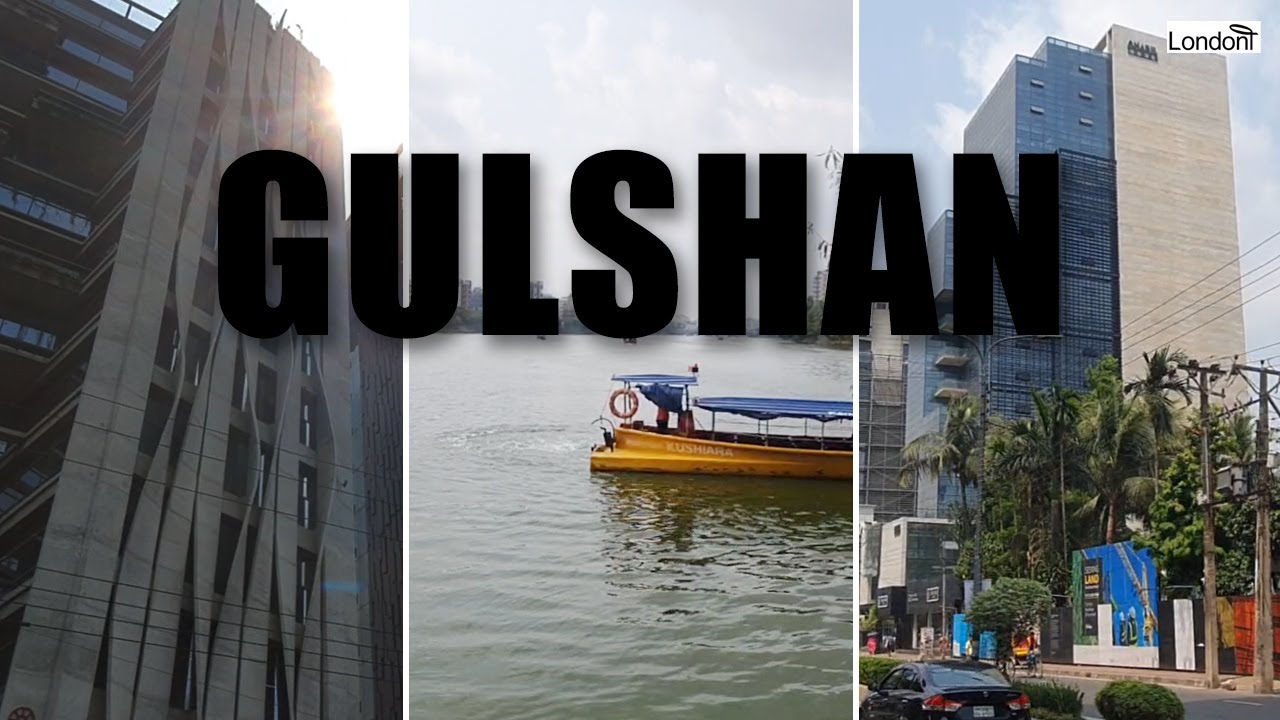 Quick tour of the wealthy Gulshan area in Dhaka, Bangladesh - YouTube