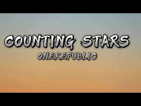 Counting Stars - Onerepublic (Lyrics video) - YouTube