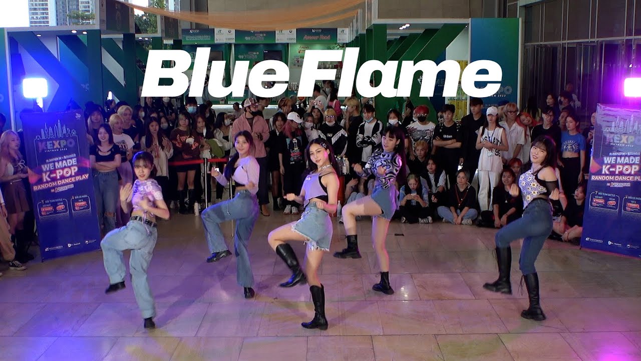 [짤킹] 르세라핌 LE SSERAFIM 'Blue Flame' Dance Cover 커버댄스 @KEXPOVietnam｜K-POP ...