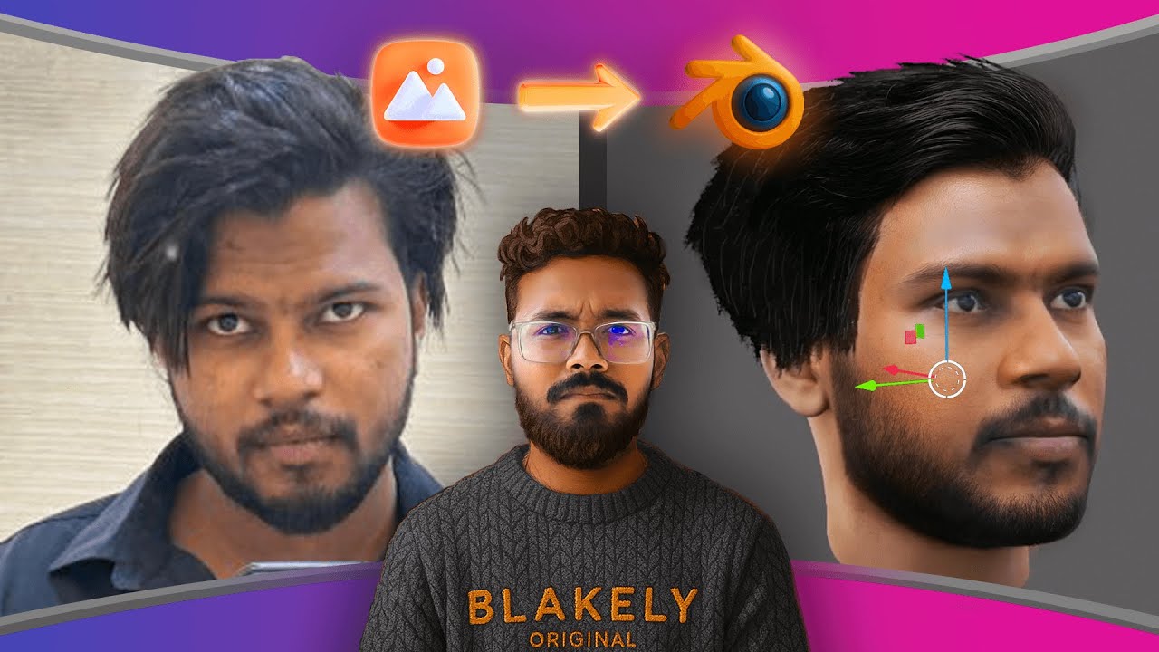 How to create a 3d model from single image | subash_offi_27 - YouTube