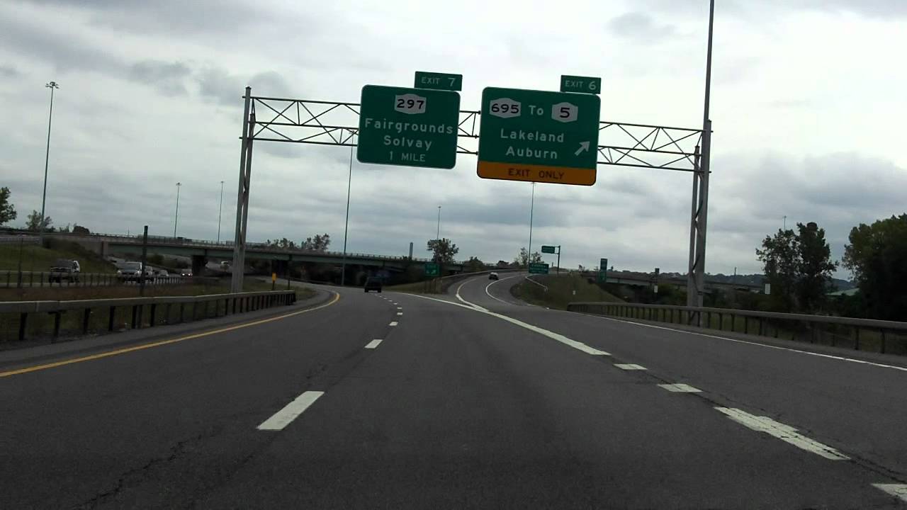 Interstate 690 - New York State Fair Traffic Signal - YouTube