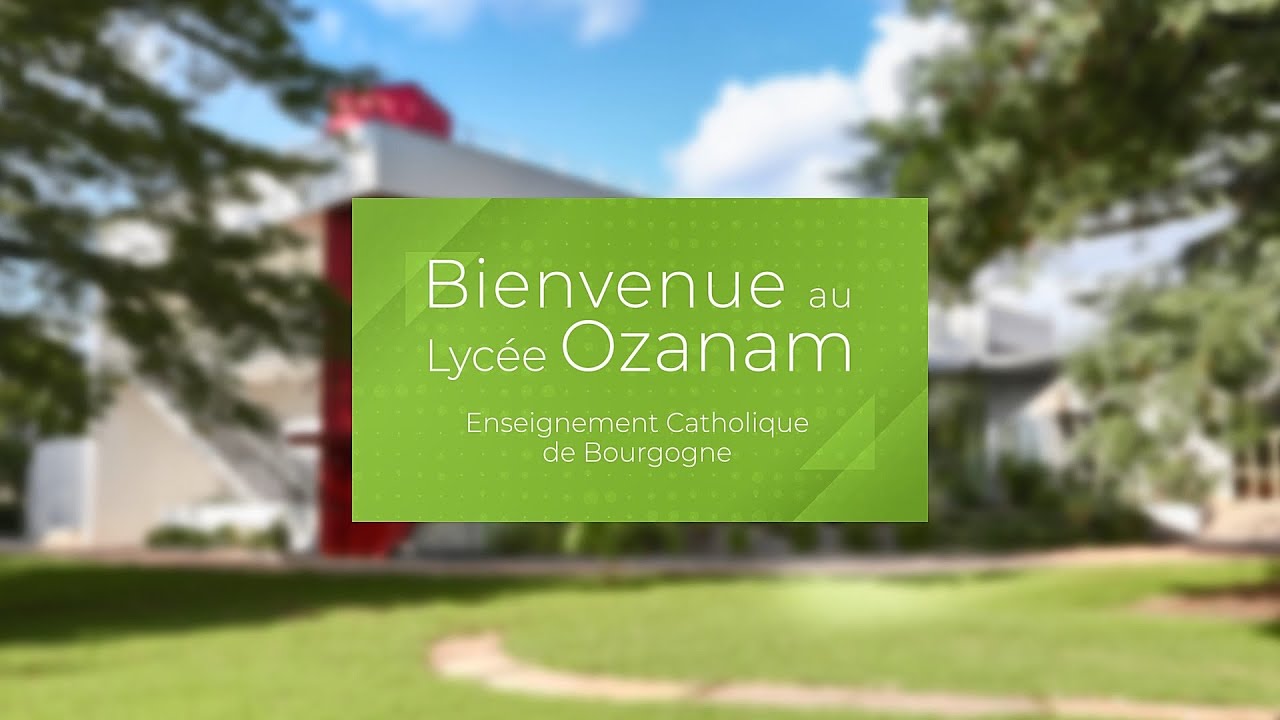 Présentation du lycée Ozanam - YouTube