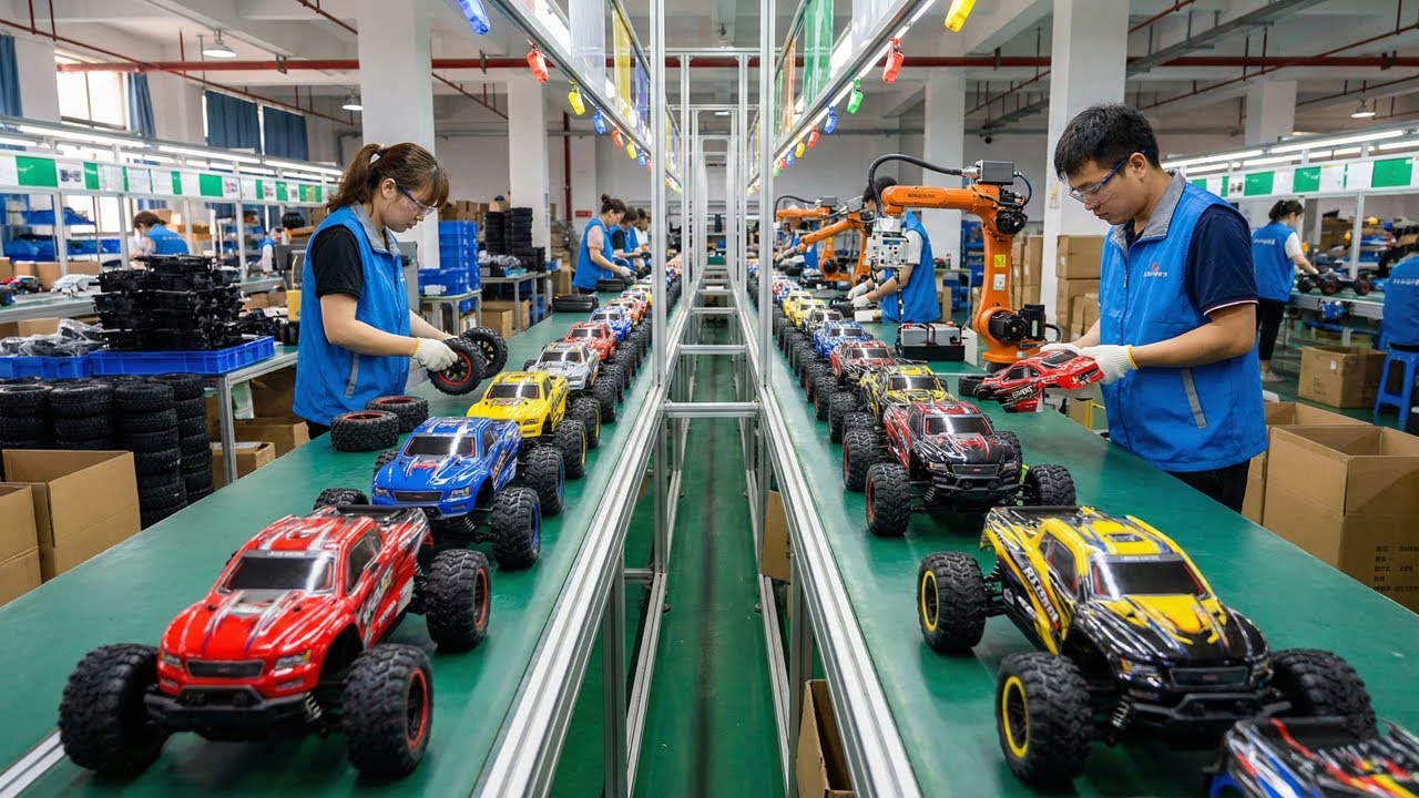 Inside the Toy Factory Making RC Cars | Factory Lens - YouTube