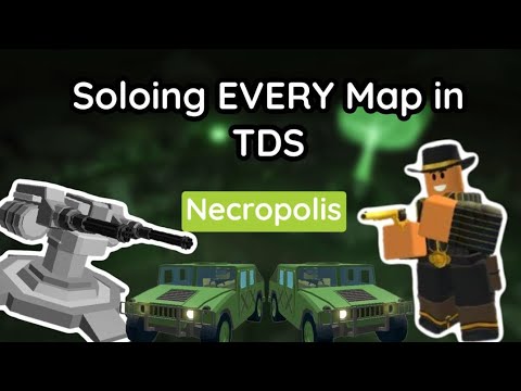Soloing Every Map In TDS: Necropolis (Roblox) - YouTube