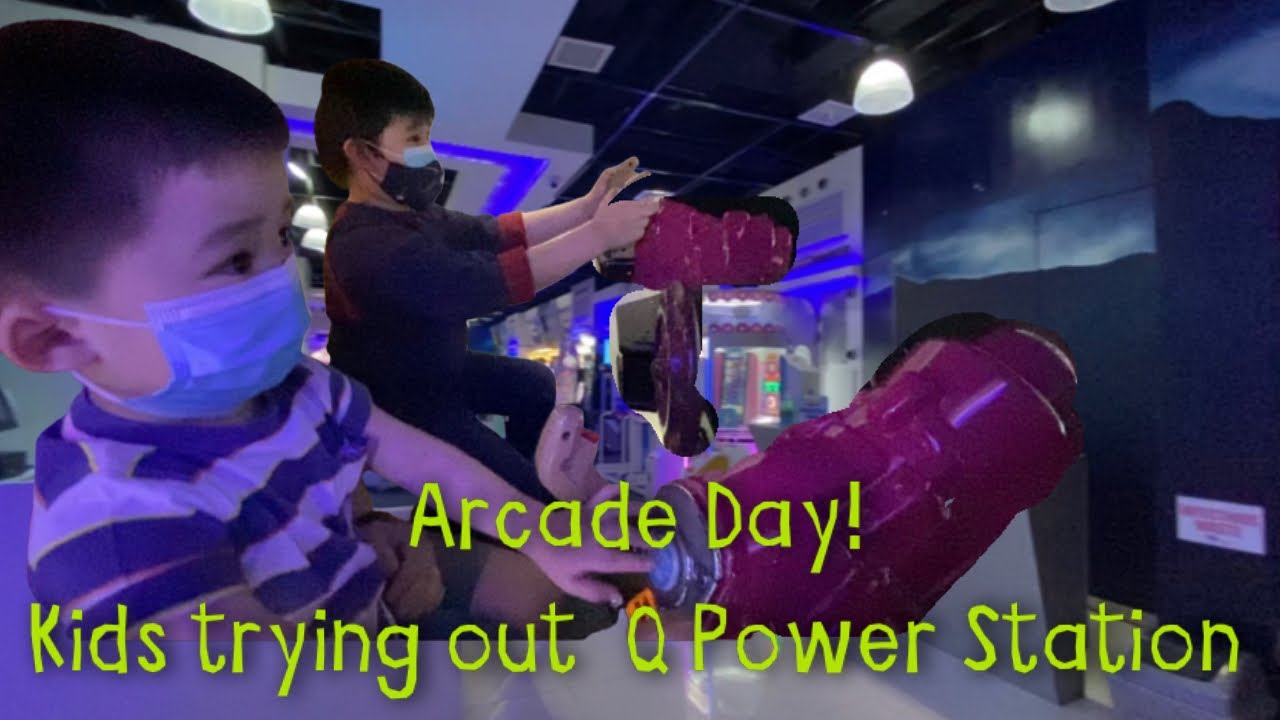 Checking out Q Power Station at Power Plant Rockwel #arcadegames - YouTube