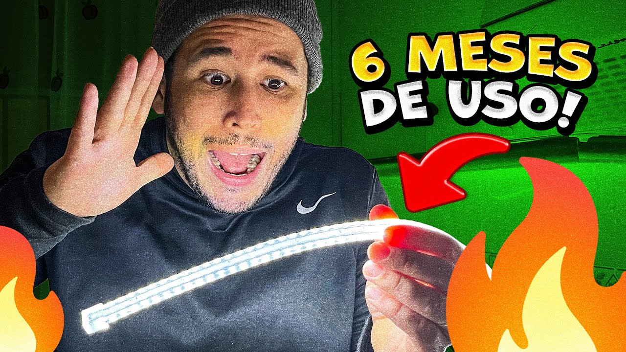 FITA DE LED BOA E BARATA DA ALIEXPRESS - 6 MESES DEPOIS DE INSTALADA ...