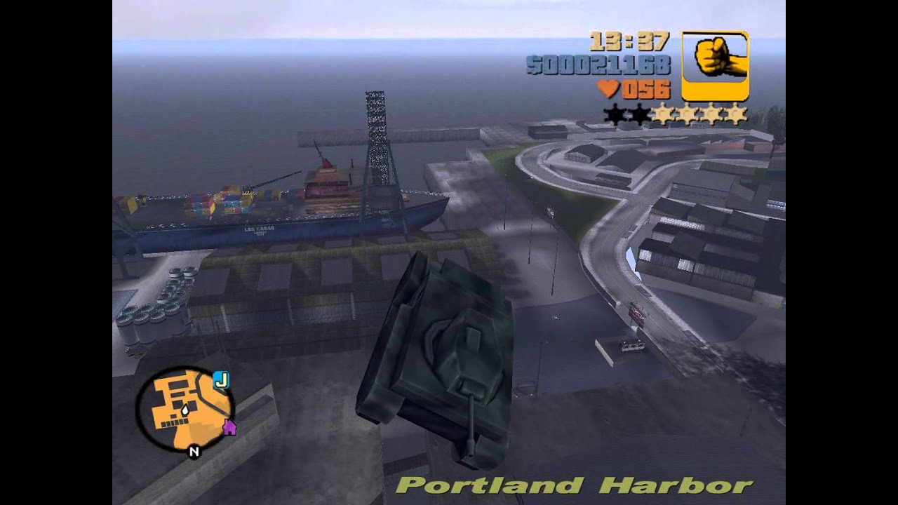 GTA III: Flying the Tank - YouTube