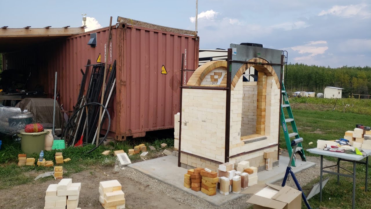 2022 Manual Natural Gas Kiln Build!! - YouTube