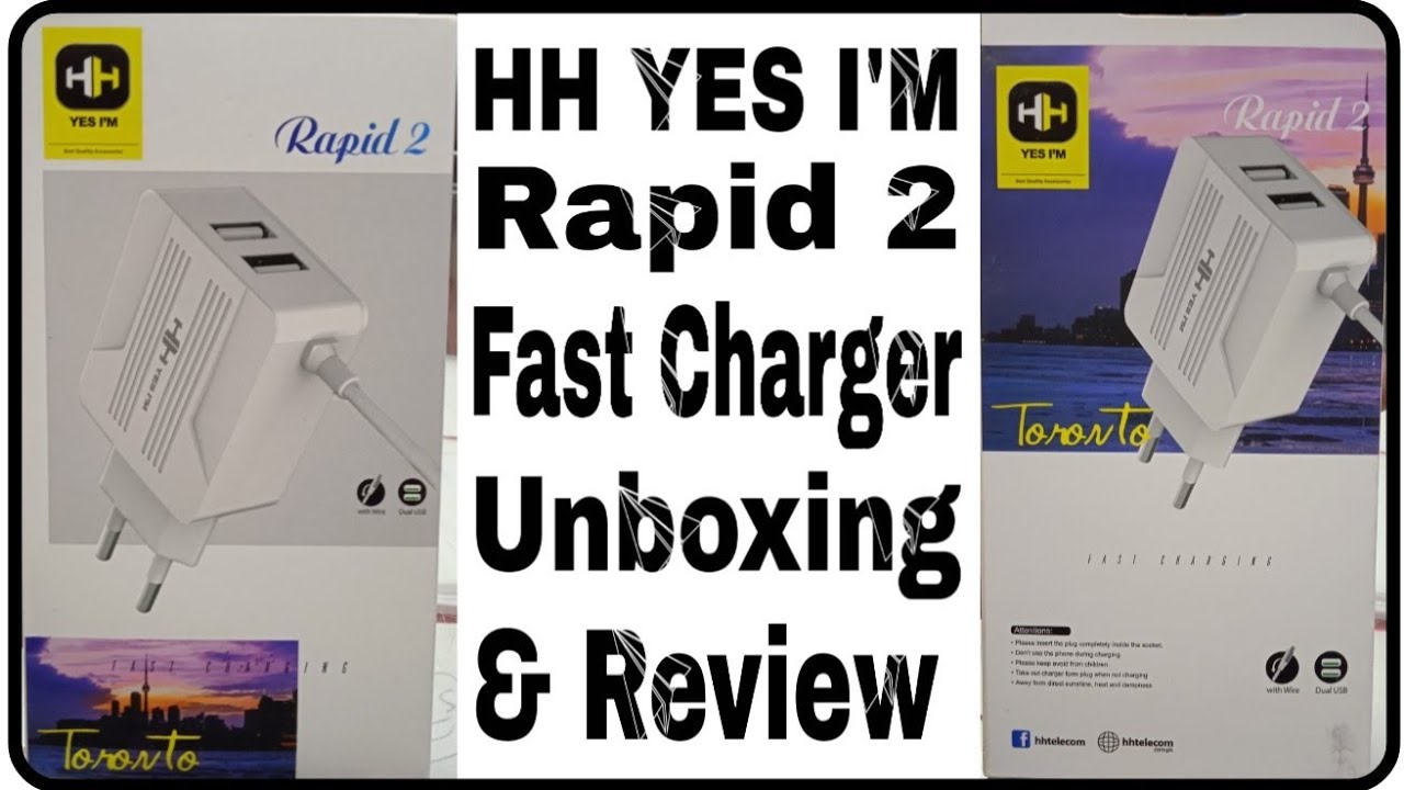HH YES I'M Rapid 2 Fast Charger Unboxing And Review 2021 || HH YES I'M ...
