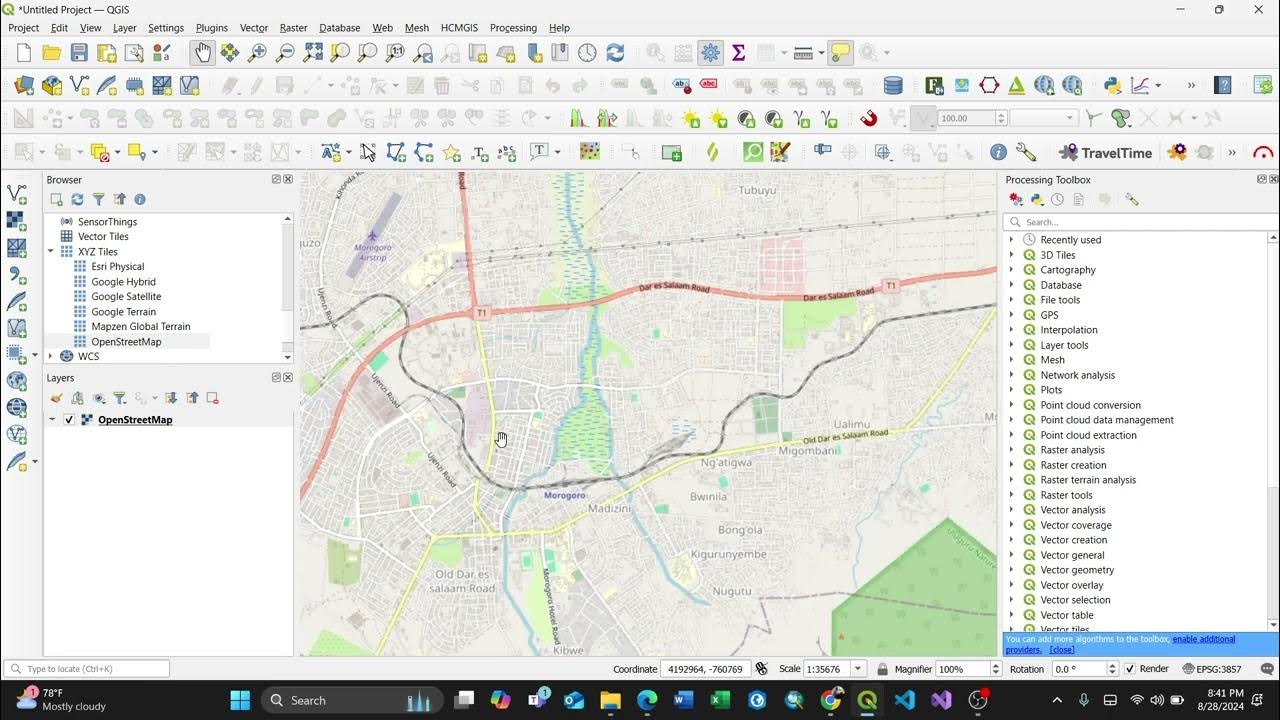 How to create table in spatial lite database and digitize spatial lite layer in QGIS - YouTube