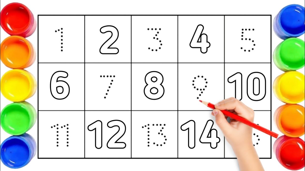 Learn Counting 1 to 15 | Easy Numbers for Kids | ABC Kids Class - YouTube