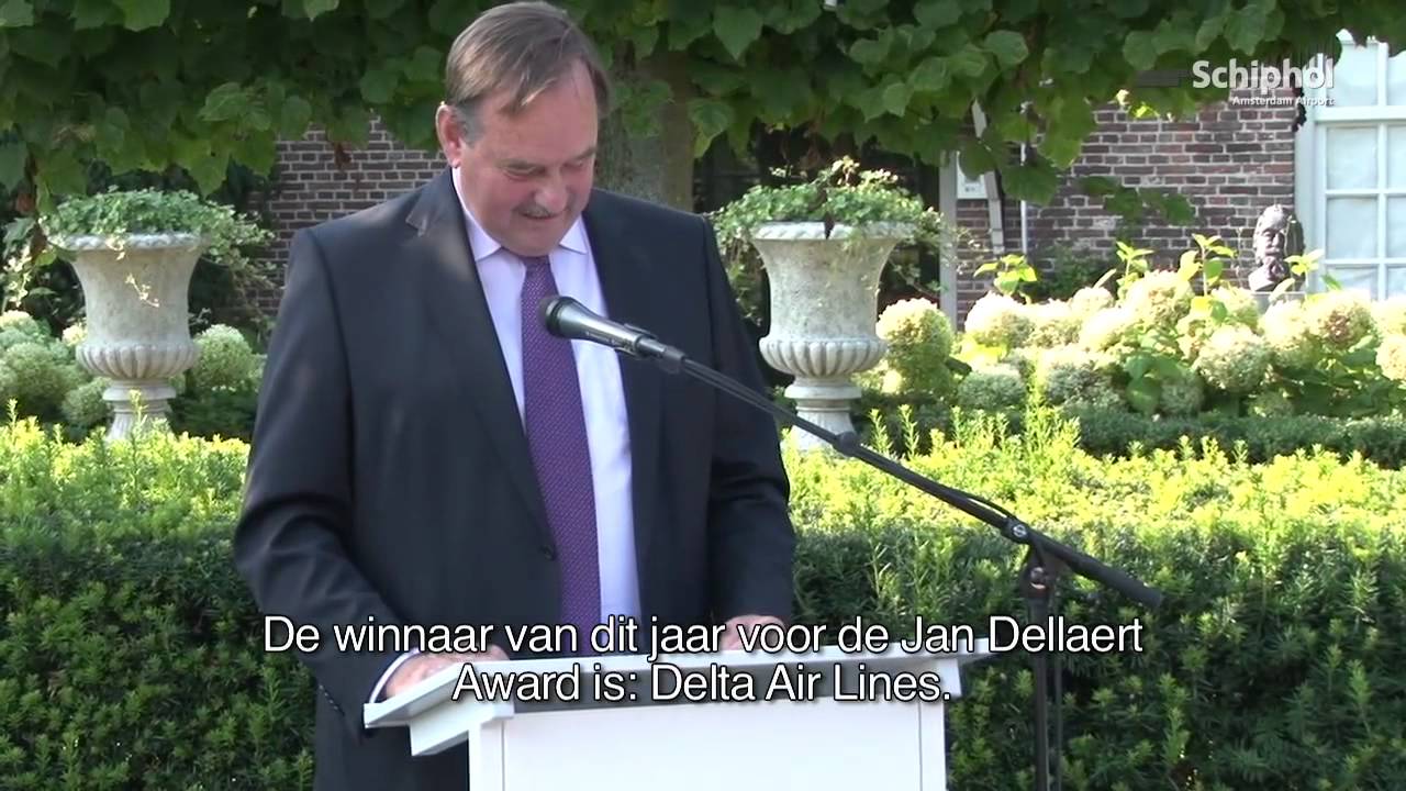 Delta Air Lines wint Jan Dellaert Award - YouTube