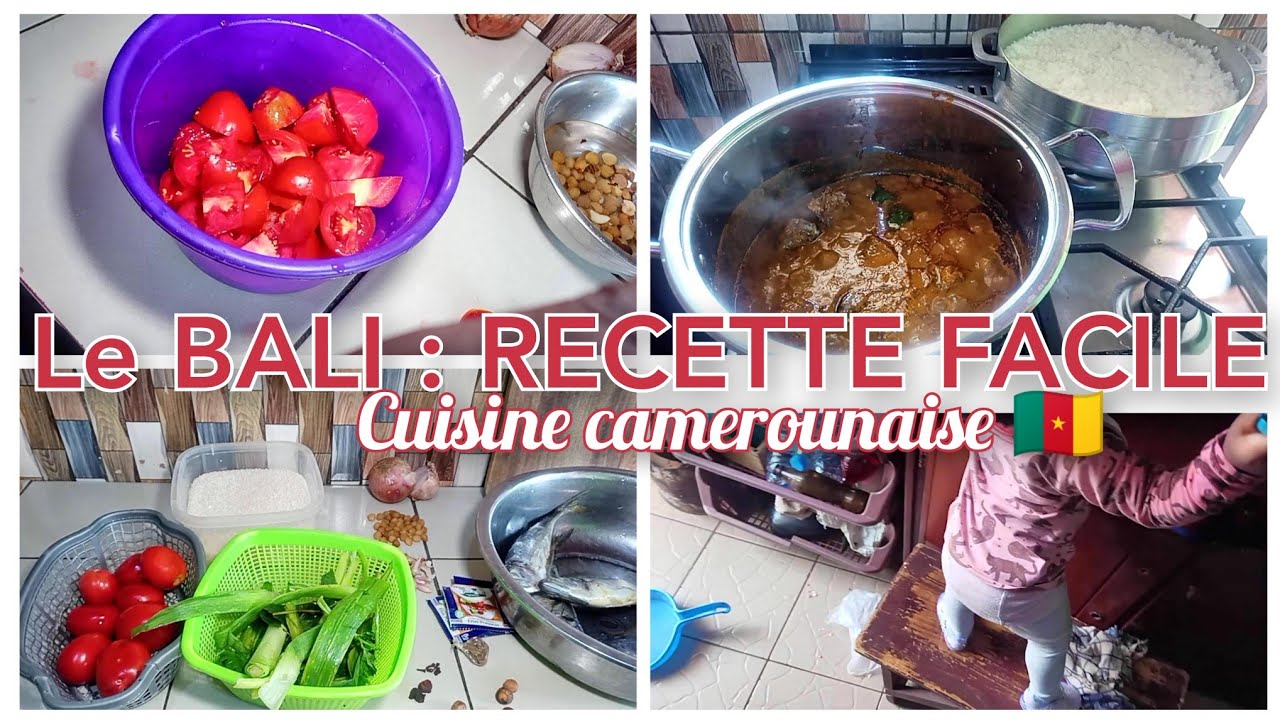 RECETTE DE BALII :CUISINE CAMEROUNAISE DÉLICIEUSE ET SUCCULENT / RAPIDE ...