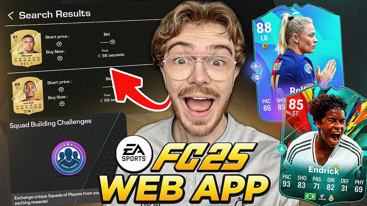 Starting My Club On The FC25 Web App! 🥳 - YouTube
