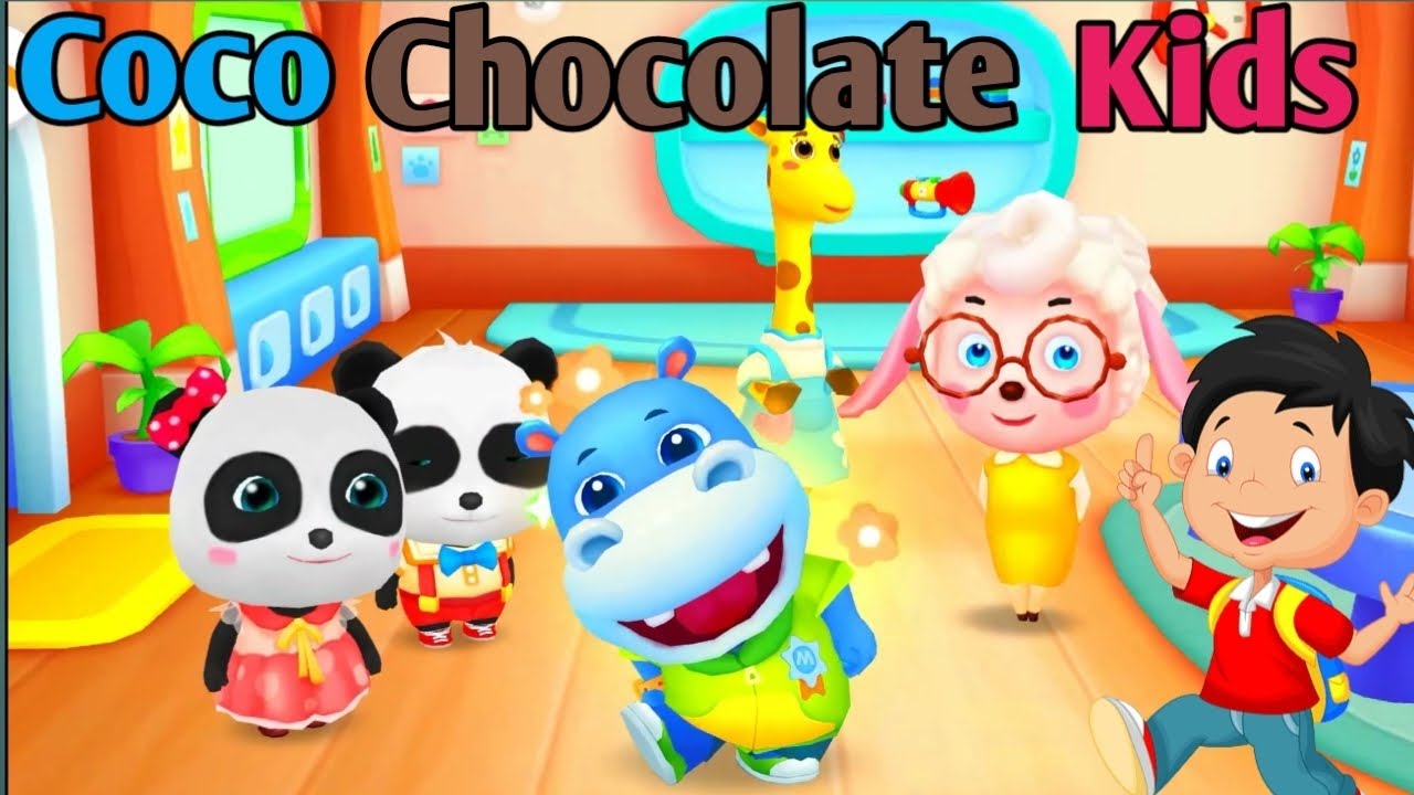 Little Baby Going To School Camp | Baby Bus | Cartoon For Kids | @Coco ...