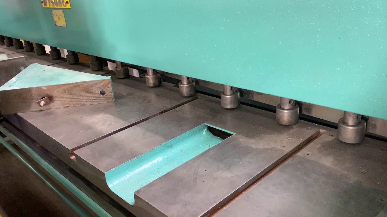 10 Ga. x 120", WYSONG MODEL 1010-RD, MECHANICAL SHEAR, BACK GAUGE Our ...
