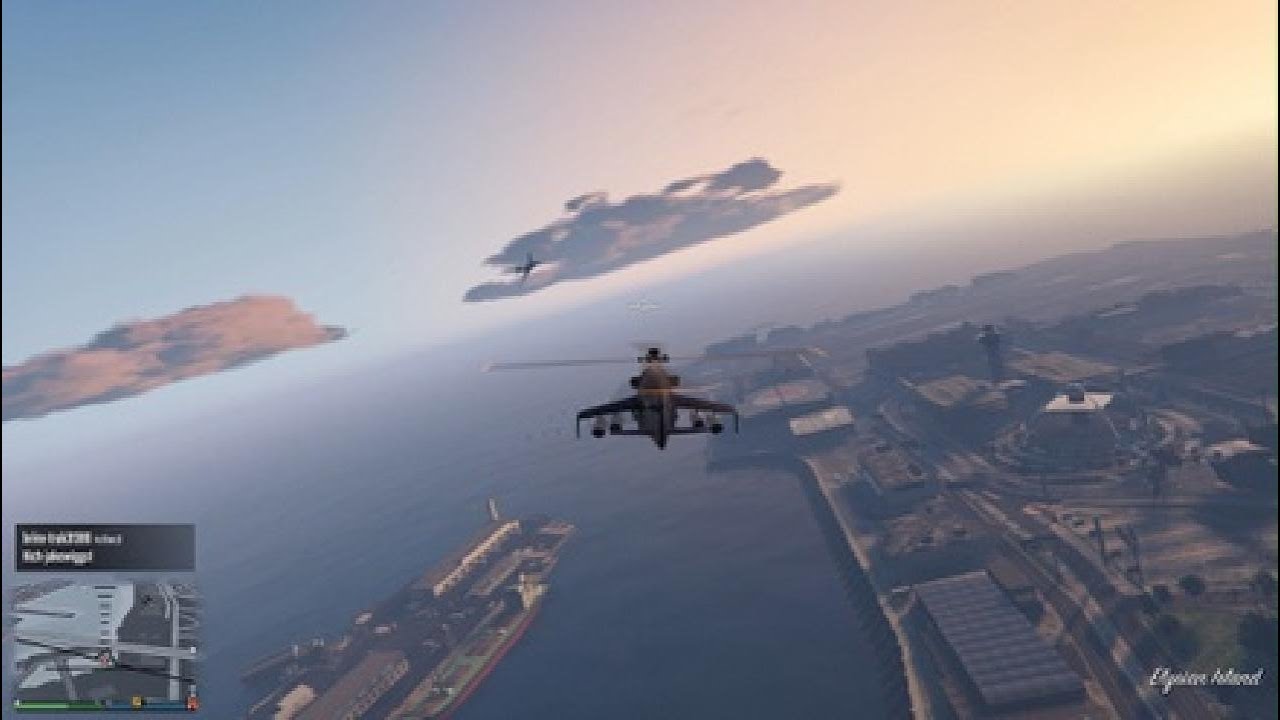 Grand Theft Auto V The Savage Helicopter Is A Savage - YouTube