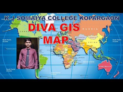 Make a Simple Map in DIVA-GIS Software - YouTube