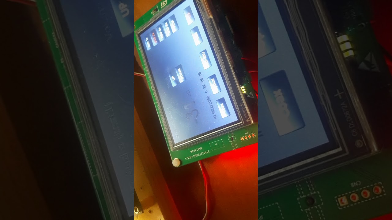 DAC controller with I2C, touch screen, infrared remote and encoder ...