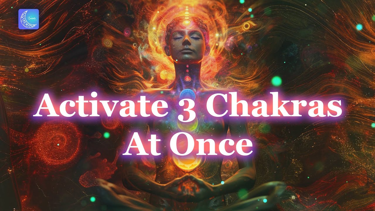 Activate Your Mid 3 Chakras At Once - Solar, Heart, & Throat Chakras - Balancing & Healing - YouTube