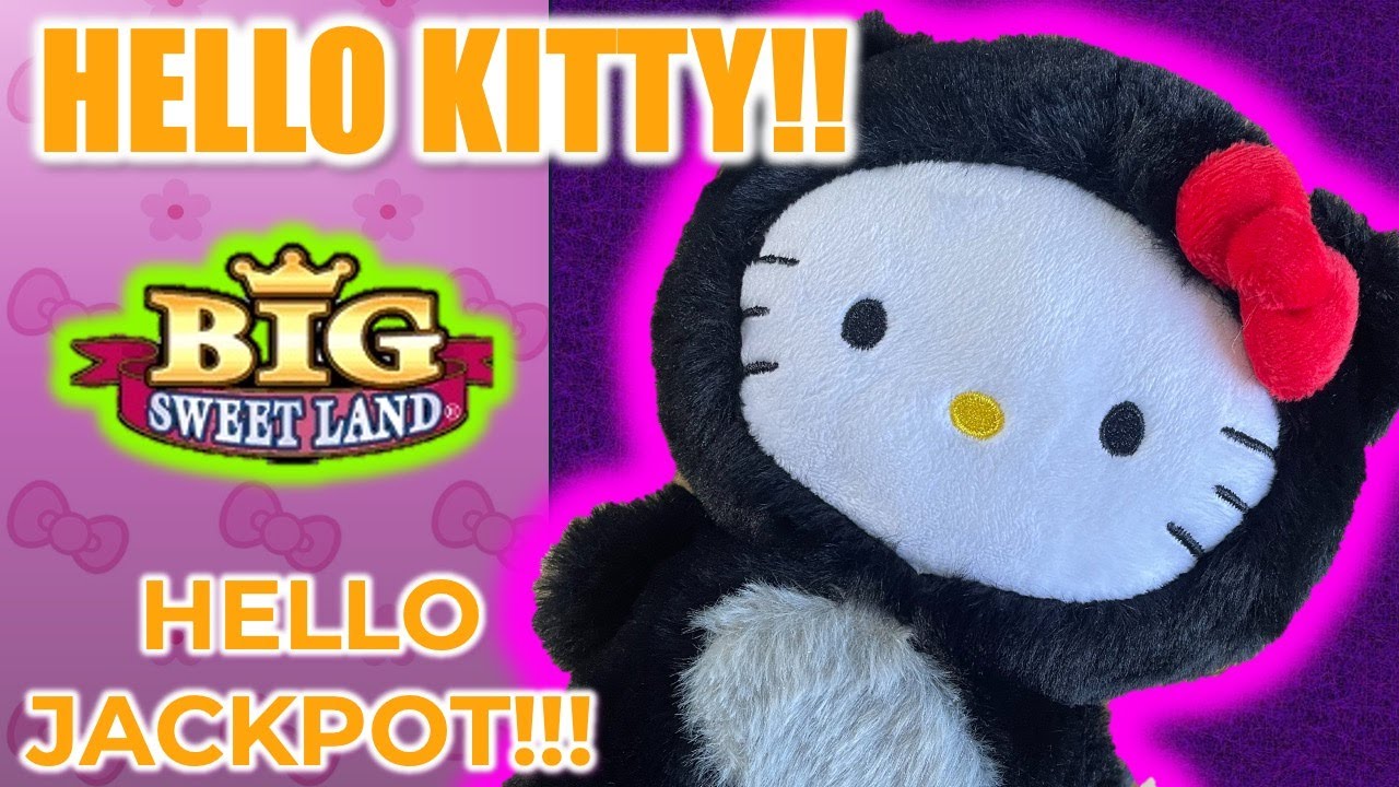 Hello Kitty Jackpot Madness! Amanda’s Big Sweet Land Arcade Win! 😺🍭 ...