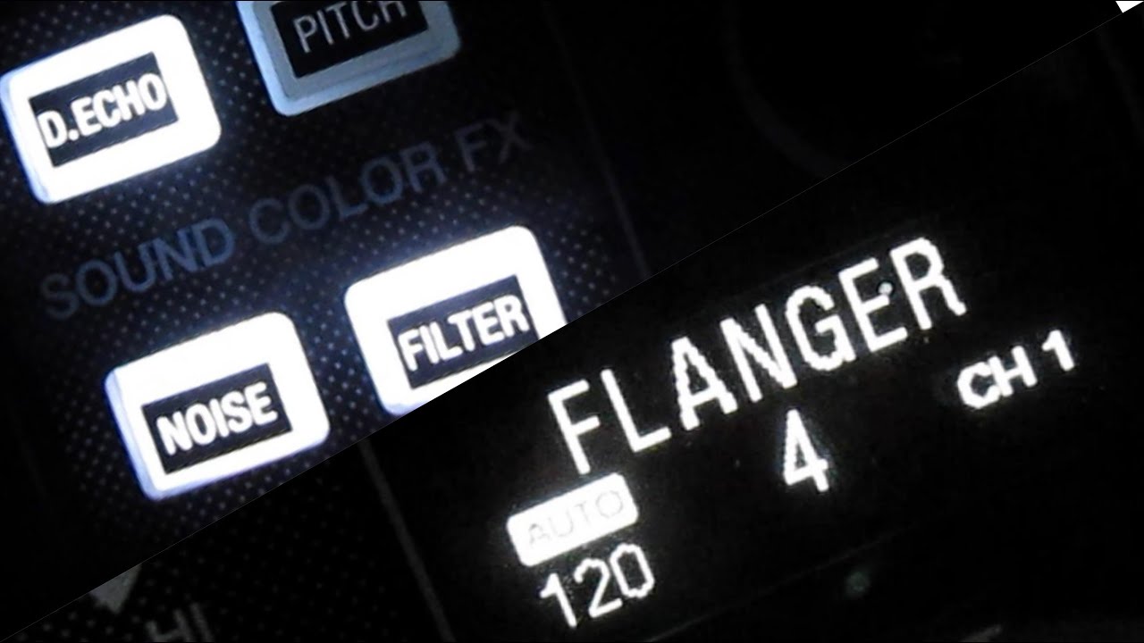 BEAT FX FLANGER + SOUND COLOR FX PITCH / UNA COMBINACIONES DE EFECTOS ...
