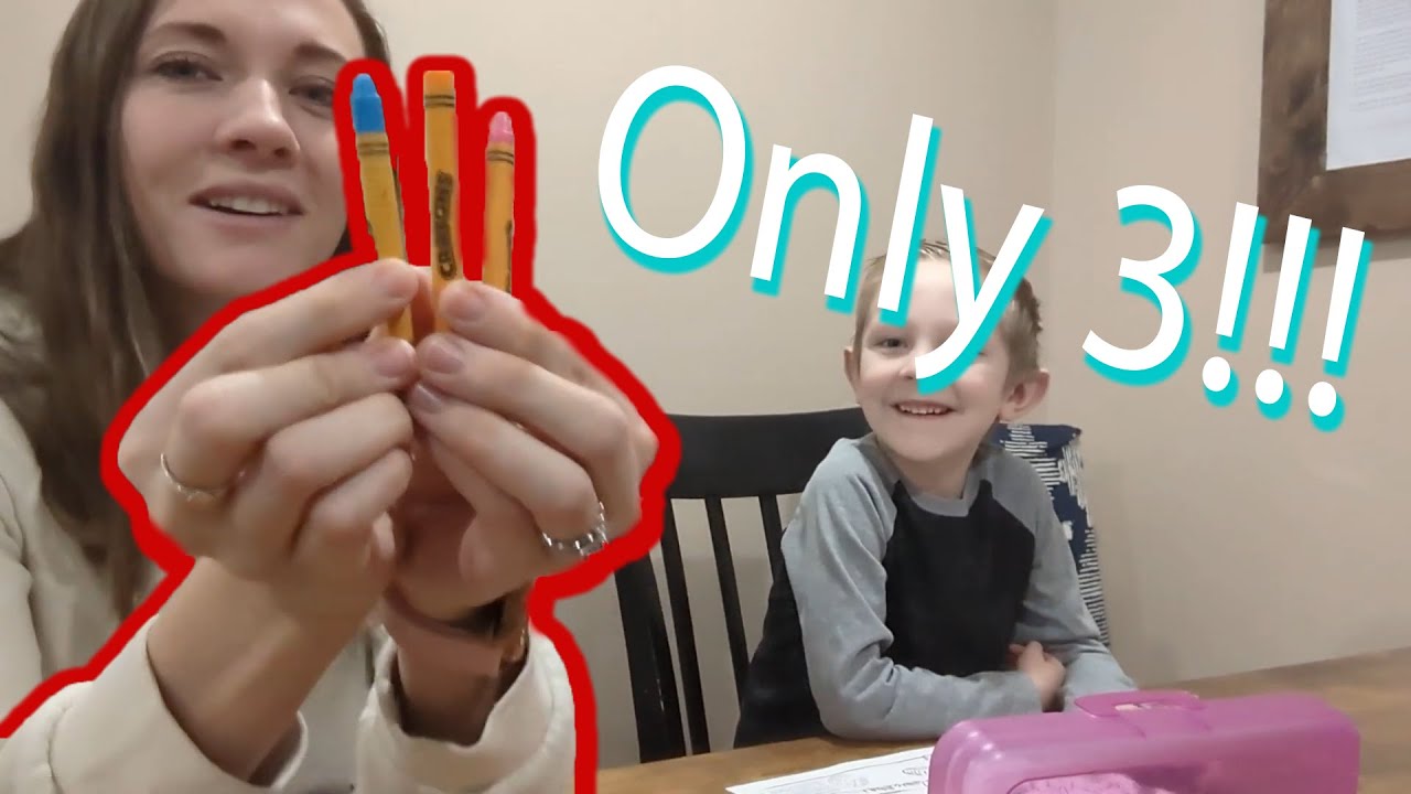 3 Crayon Challenge - YouTube
