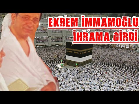Umreye giden Ekrem İmamoğlu ihrama girdi. Sosyal medyada yer alan karede ihrama girdiği görüldü.