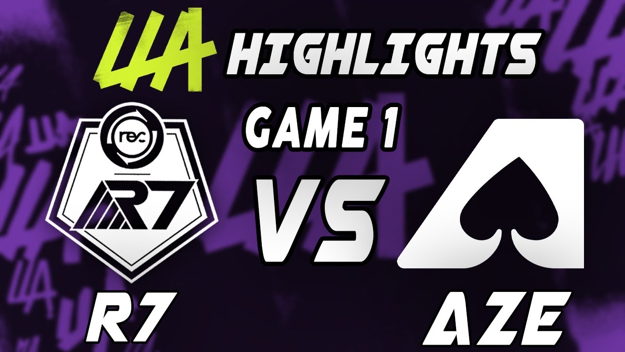 Rainbow7 vs Team Aze Game 1 highlights - LEAGUE OF LEGENDS - LLA 2022 ...