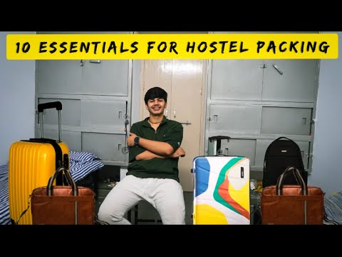 Important Item list For Hostel || Essential Packing List What to Carry ...