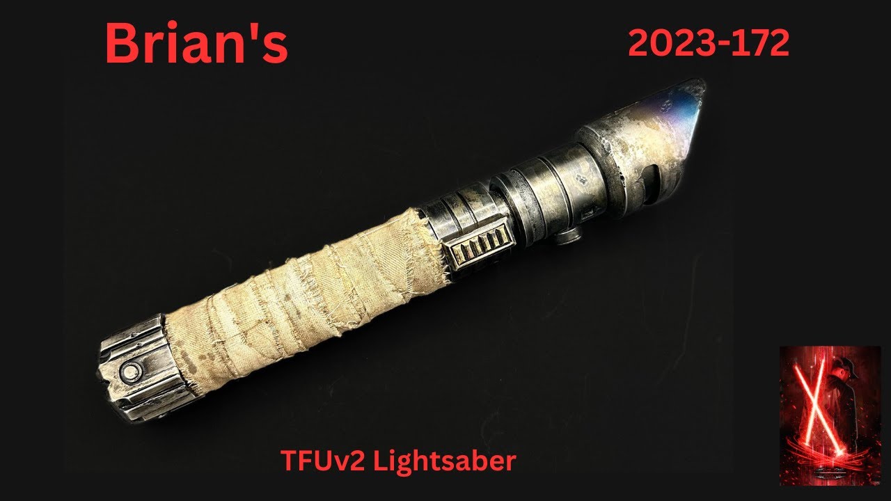 Brian's "TFU2" Galen Marek Starkiller Neopixel Lightsaber with Proffie ...
