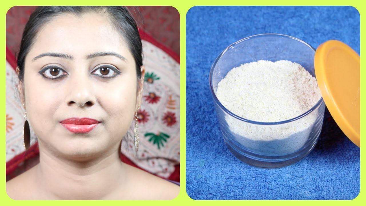 Skin Whitening Instant Face pack powder - YouTube