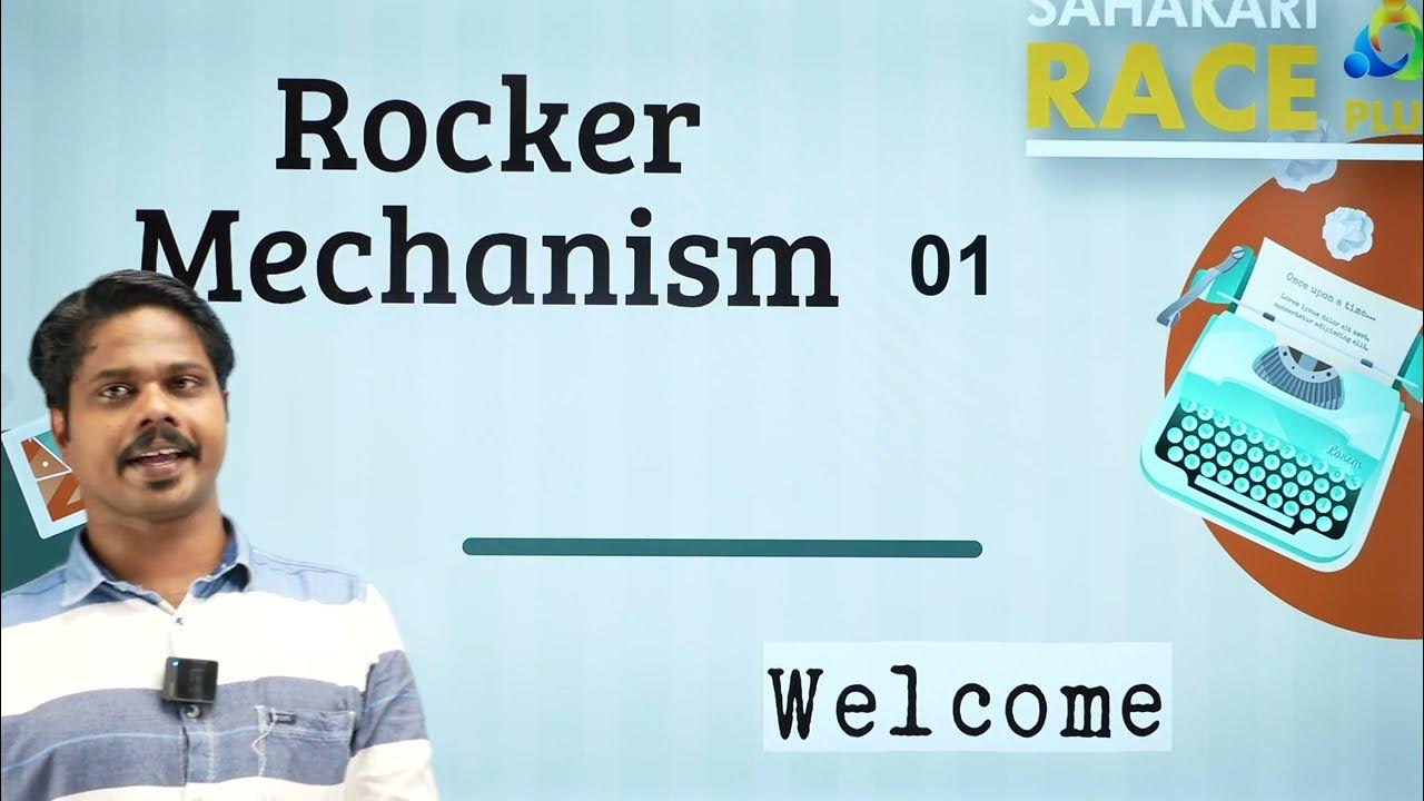 Rocker Mechanism Part 1 - YouTube