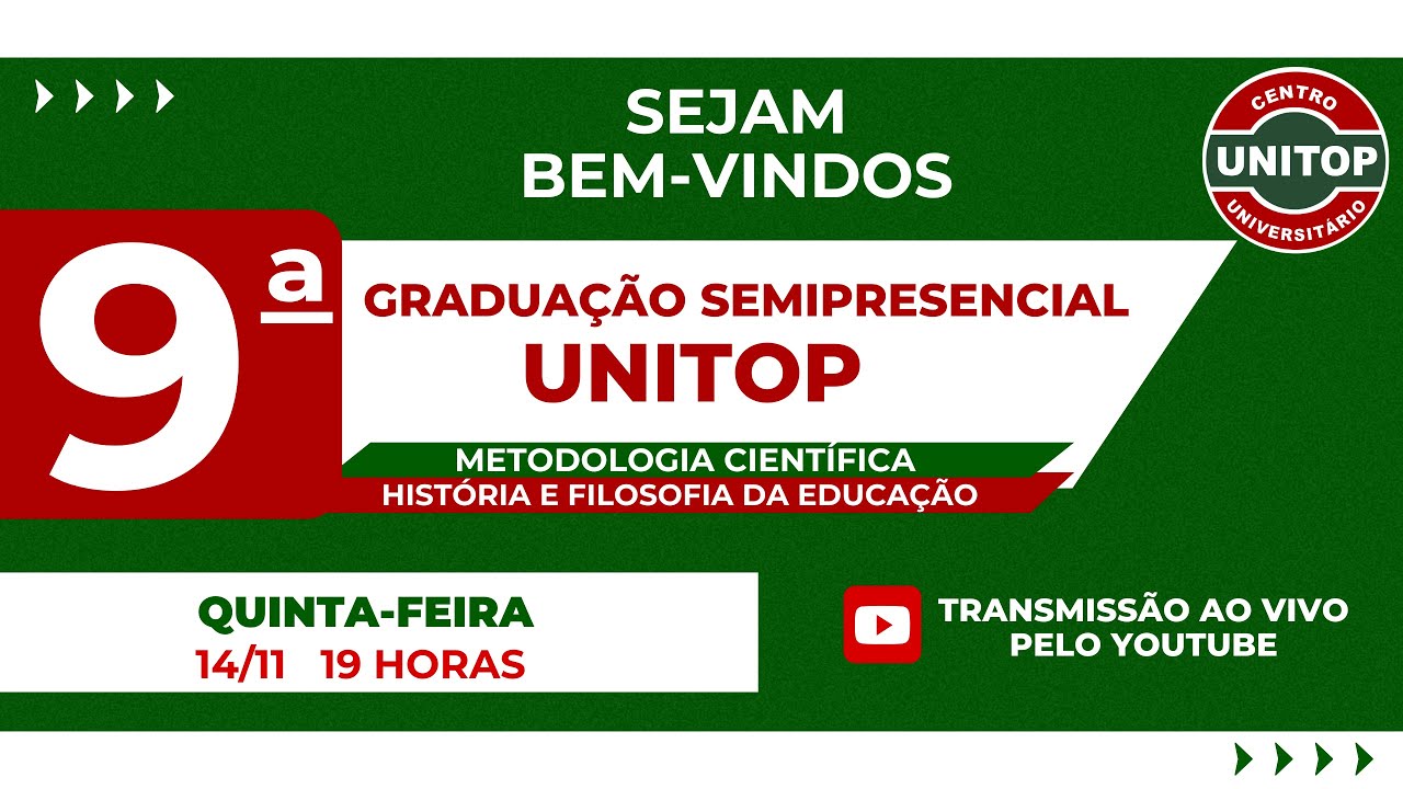AULA 9 - UNITOP METODOLOGIA CIENTÍFICA E HISTÓRIA E FILOSOFIA DA ...