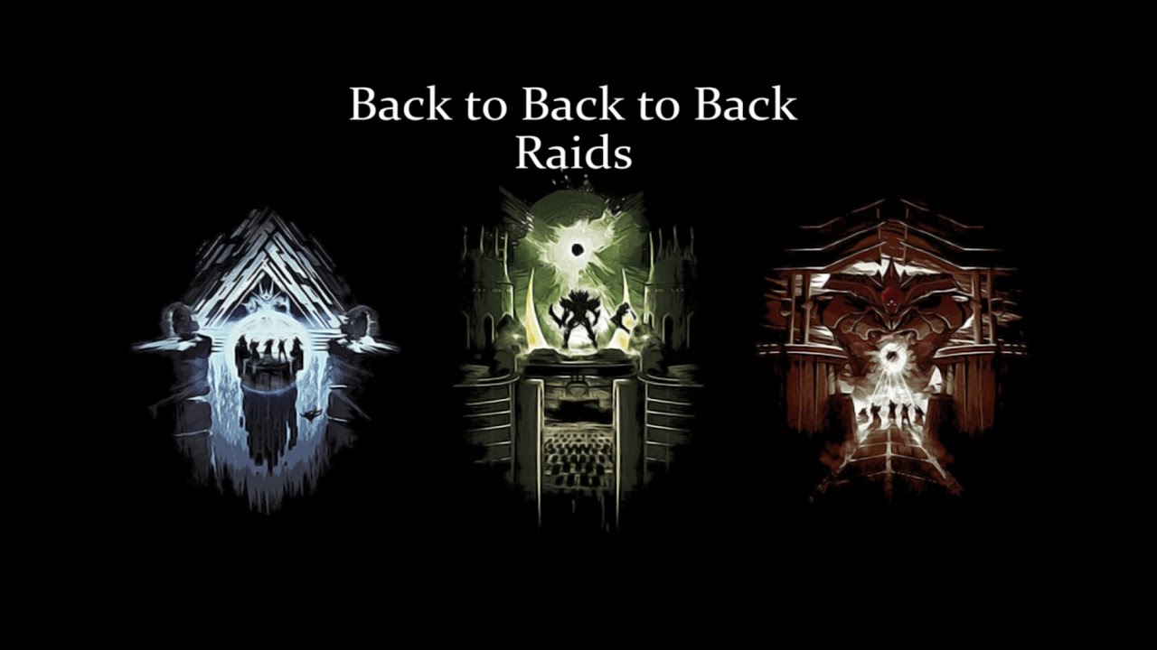 Vault of Glass, Crotas End, Kings Fall raids back to back RAW ...