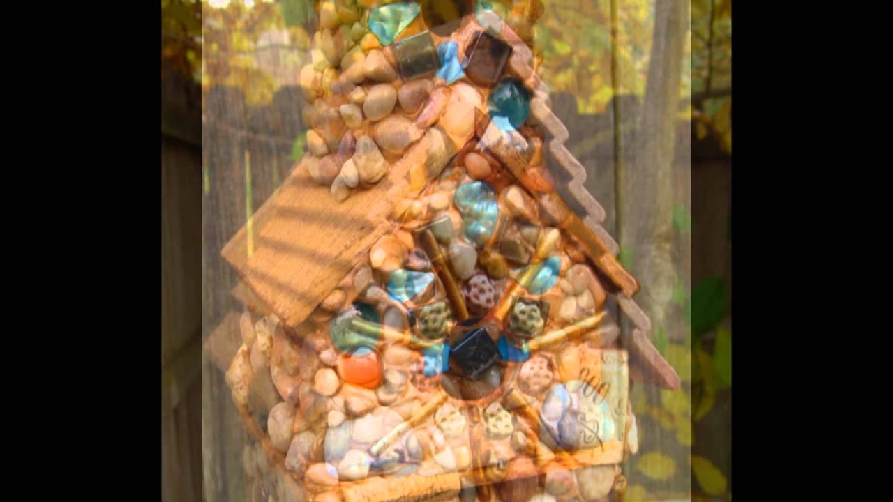 Stone Birdhouses http://www.StonedBirdhouse.com - YouTube