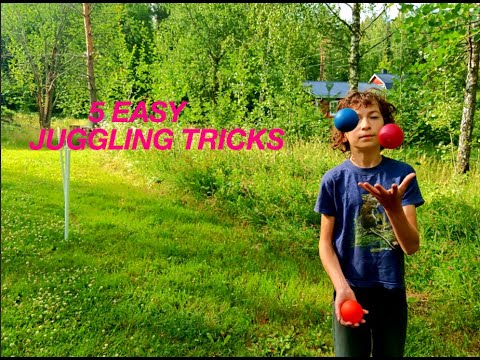 5 EASY 3 BALL TRICKS - Tutorial - - YouTube