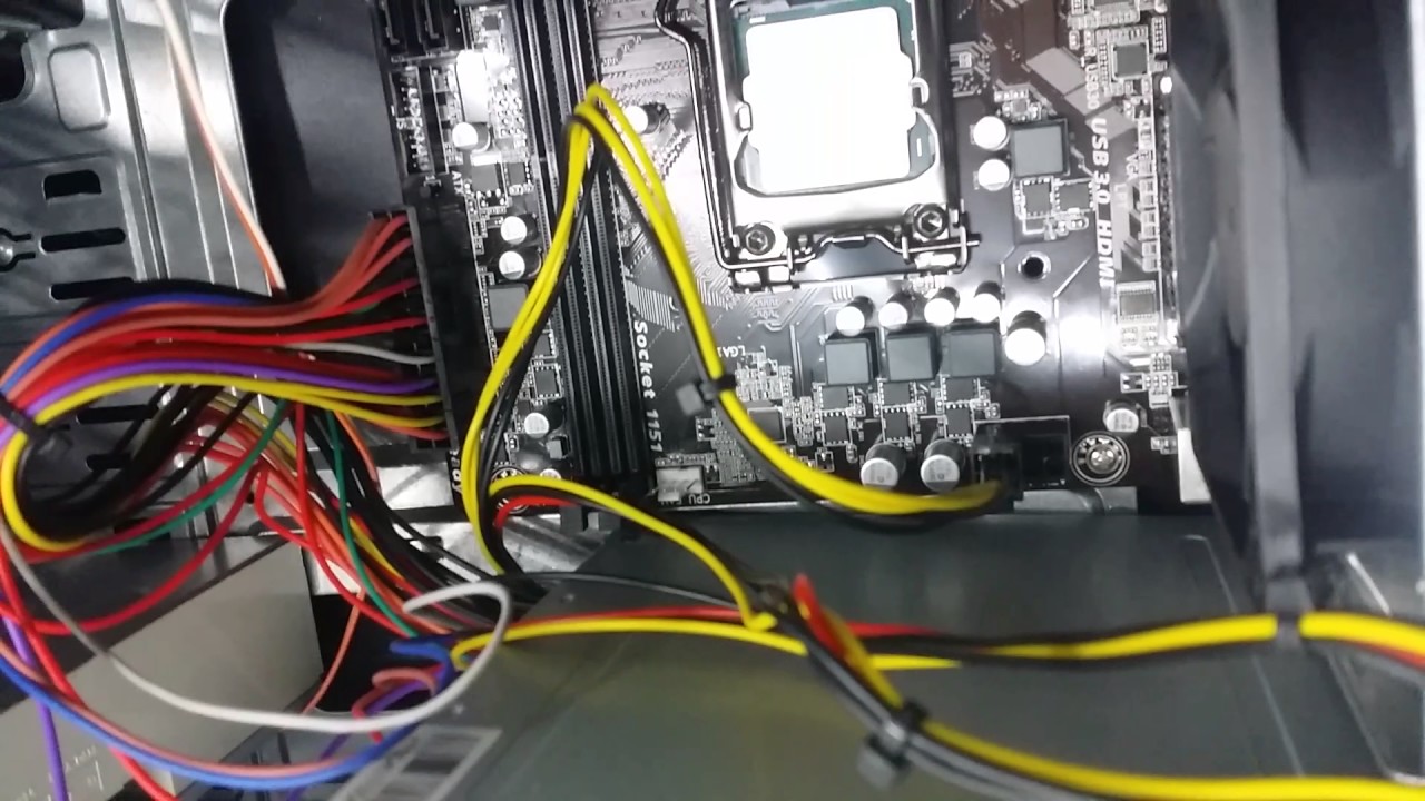 How To Assembling In Any MotherBoard or Any Pc - YouTube