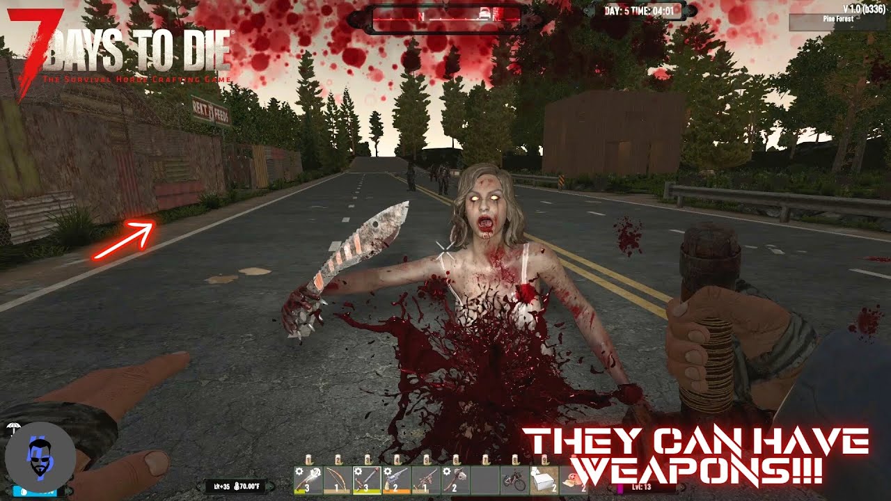 7D2D Preppocalypse Mod : Epi 6 - They Can Have Weapons! - YouTube