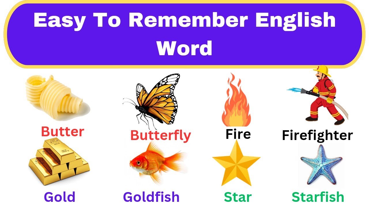 Easy to Remember English word. Life #englishvocabulary. - YouTube