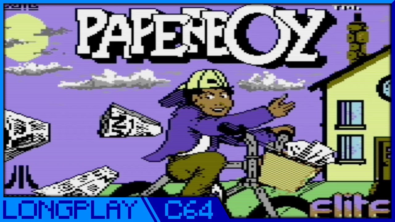 [C64] Paperboy - Longplay - YouTube